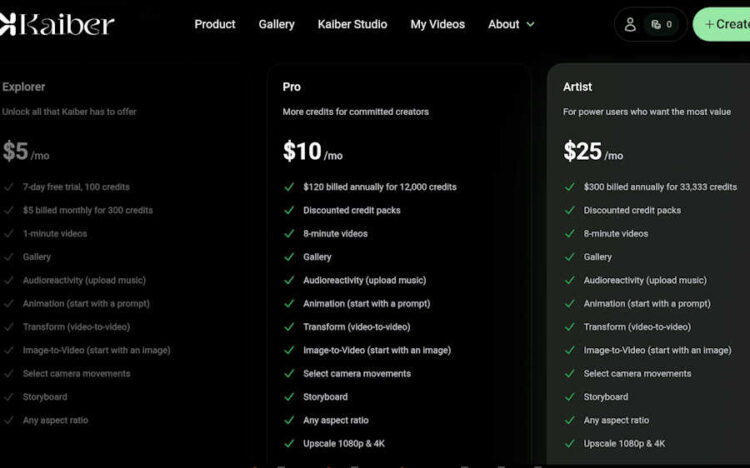 Kaiber AI Nedir? Nasıl Kullanılır?